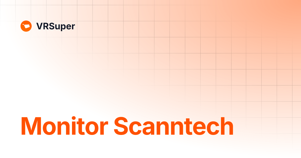 Monitor Scanntech | VRSuper